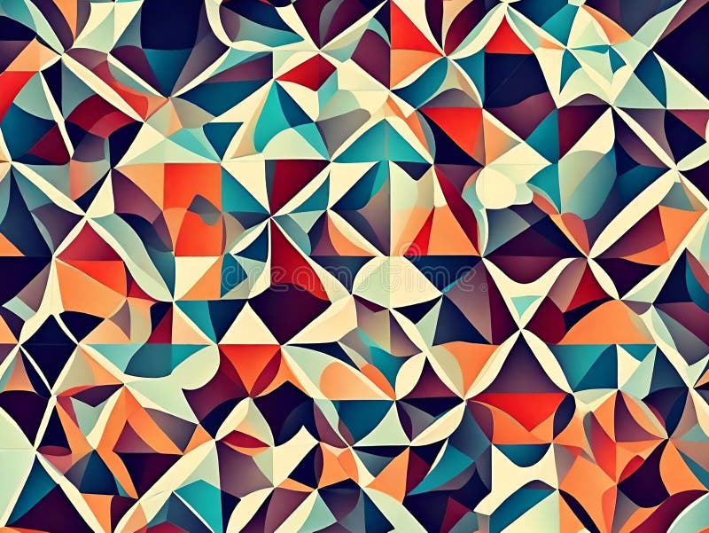 Geometric Graphic Background Stock Illustration - Illustration of ...