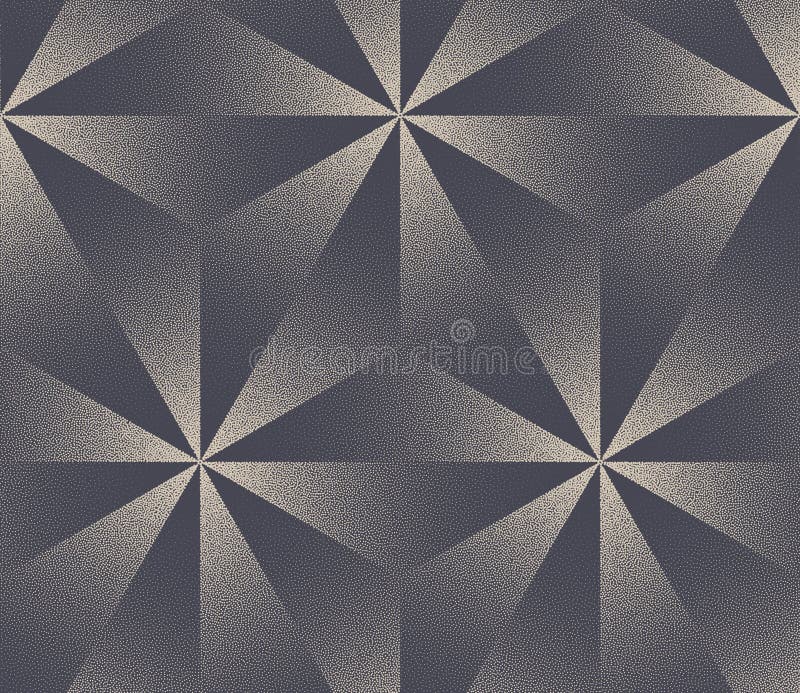 Geometric Graphic Luxury Seamless Pattern Vector Dot Work Abstract ...