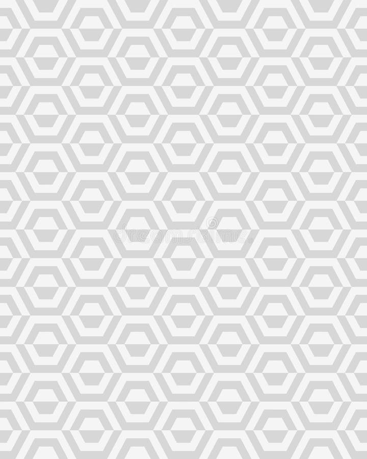 Geometric gray hexagon stock illustration. Illustration of hexagon ...