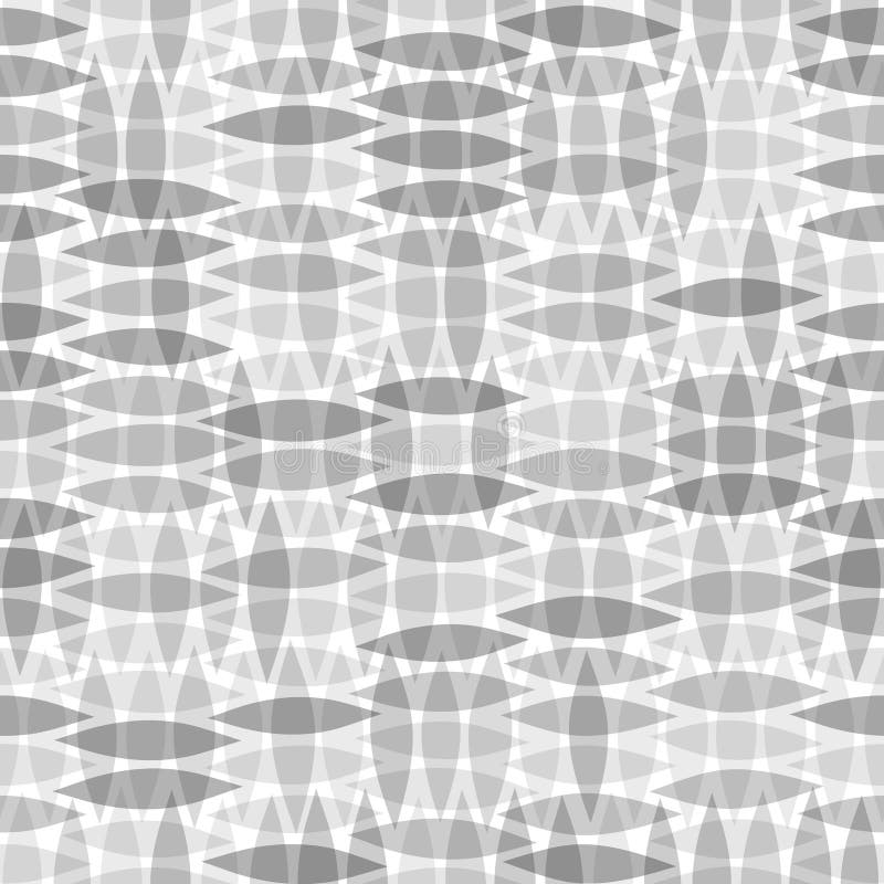 Geometric Gray Seamless Pattern Stock Vector - Illustration of creative ...