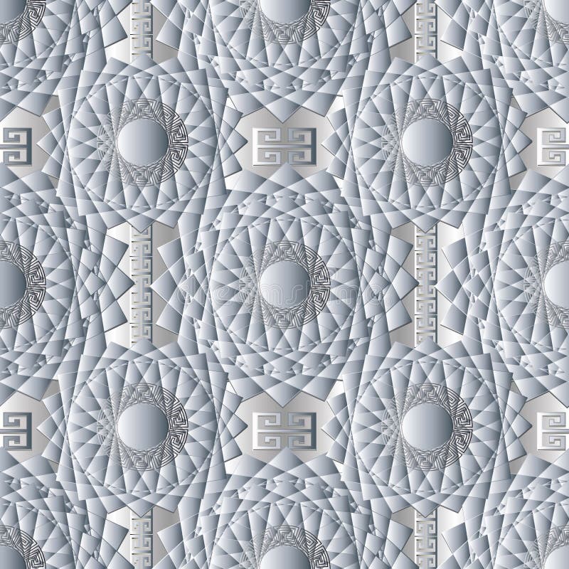 Geometric Greek 3d Seamless Pattern. Stock Vector - Illustration of ... Geometric Greek 3d Seamless Pattern. Stock Vector - Illustration of ...