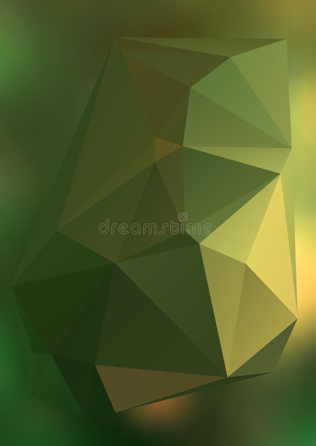 Modern Abstract Background Triangles 3d Effect Glowing Light05 Stock ...