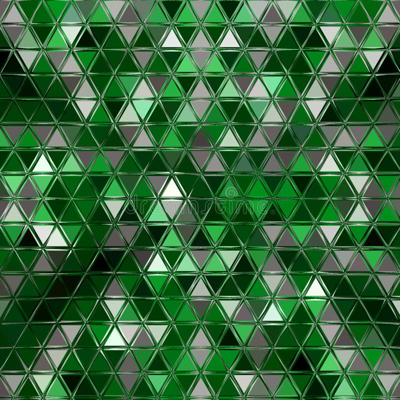 Geometric Shining Pattern with Triangles Stock Illustration ...
