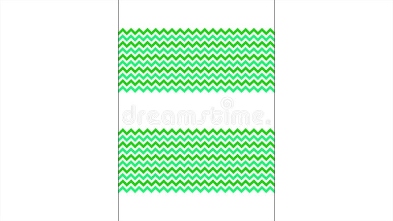 Geometric Green Waves Pattern on White Gradient Stock Footage - Video ...