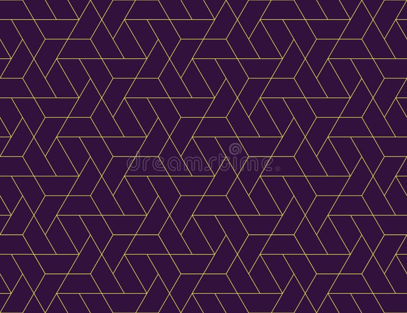 Geometric Grid Seamless Pattern Stock Vector - Illustration of lattice ...