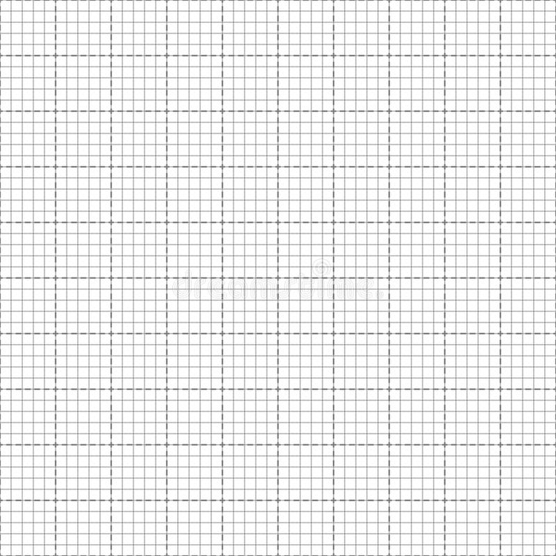 Geometric Grid Paper Blueprint Texture Stock Illustration ...