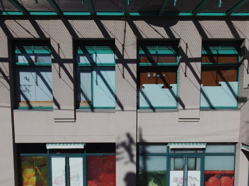 Geometric Grid: Urban Abstract ,Light and Shadow Stock Photo - Image of ...