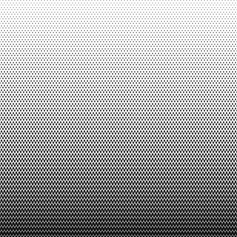 Geometric Halftone Pattern. Black and White Textured Background Stock ...