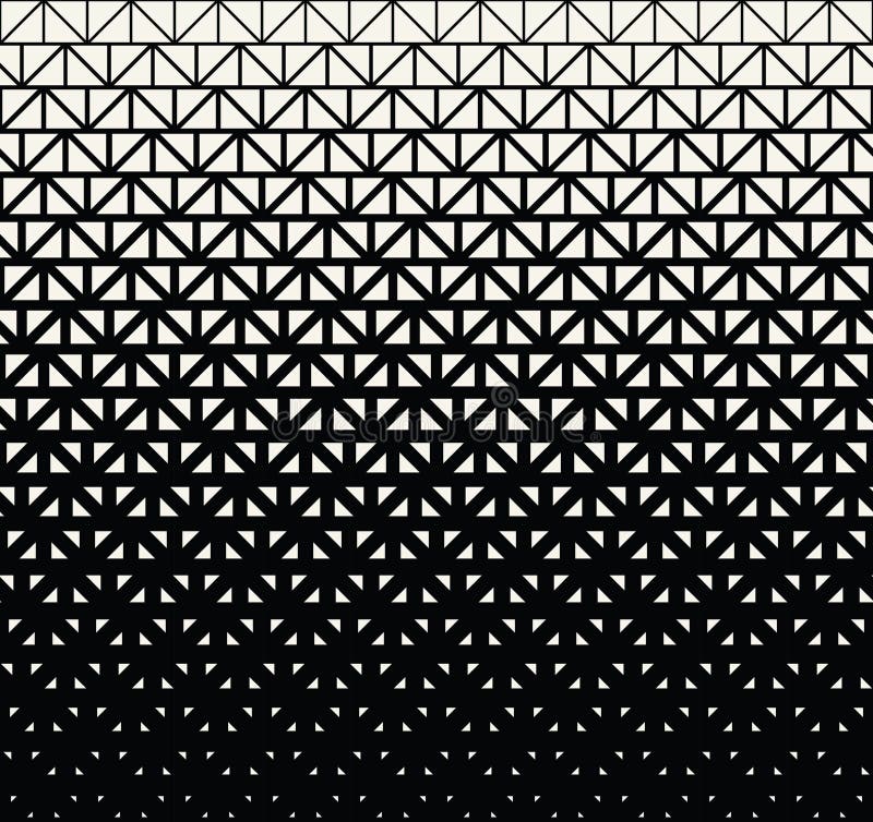 Geometric Halftone Triangle Minimal Graphic Vector Pattern Stock Vector ...