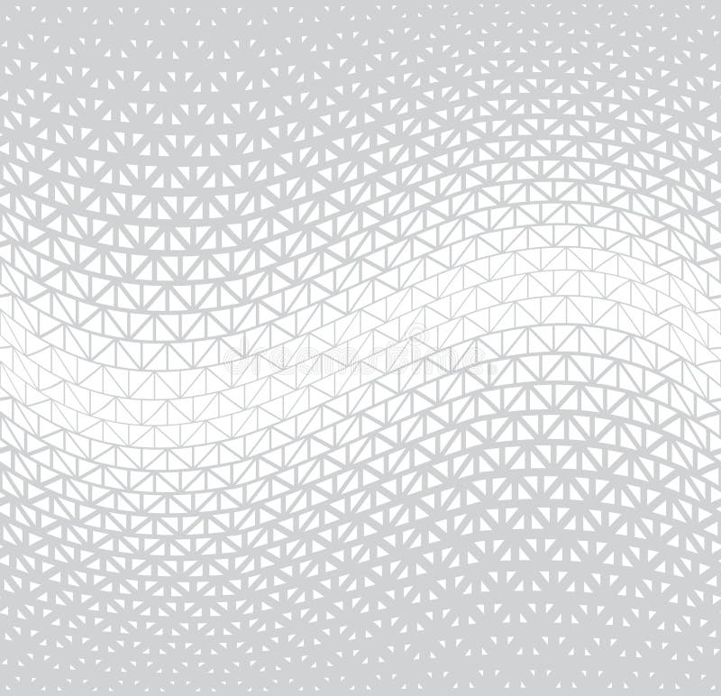 Geometric Halftone Triangle Minimal Graphic Vector Pattern Stock Vector ...