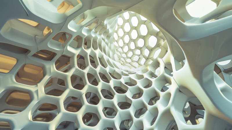 Geometric Harmony: Captivating Honeycomb Structure Stock Photo - Image ...