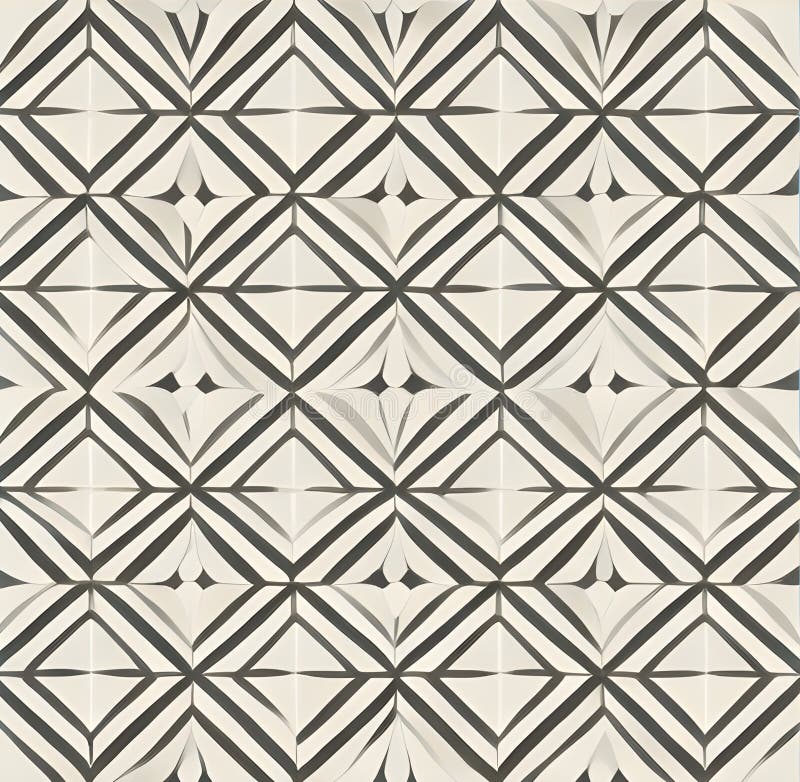 Geometric Harmony, Generative AI Stock Illustration - Illustration of ...