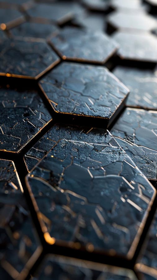 Geometric Harmony. Hexagon Texture Background Stock Image - Image of ...