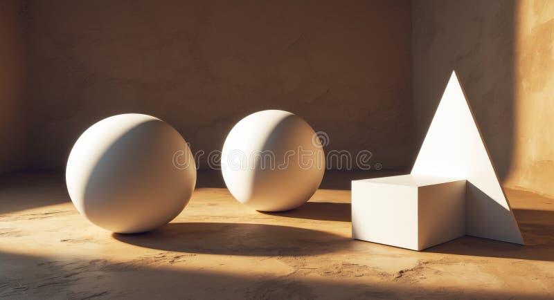 Geometric Harmony. Spheres, a Cube, and a Triangle in an Abstract Tan ...