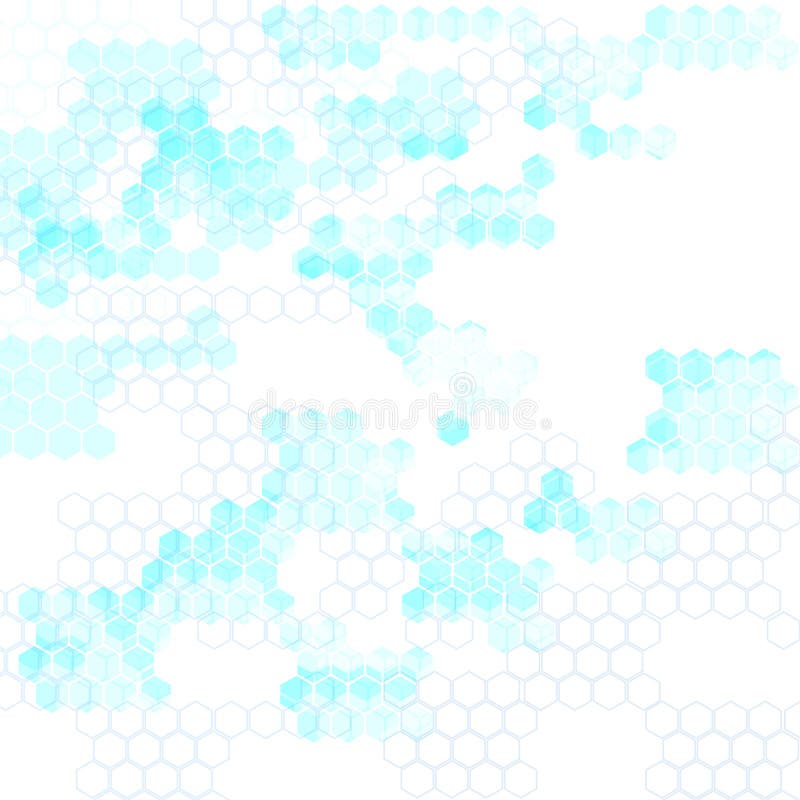 Geometric Hexagon Abstract Vector Background Stock Vector ...