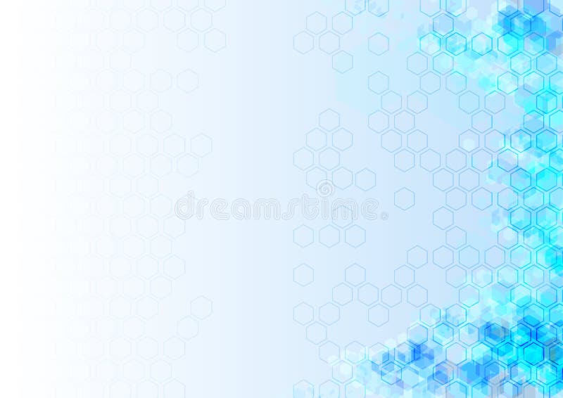 Geometric Hexagon Abstract Background Stock Illustration - Illustration ...