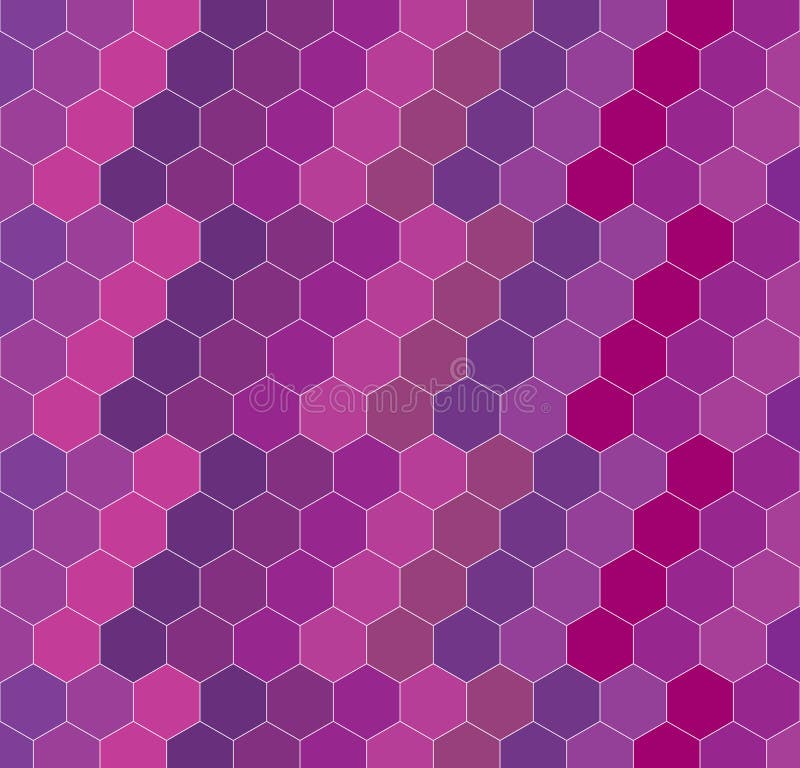 Geometric Hexagon Background Stock Illustration - Illustration of ...