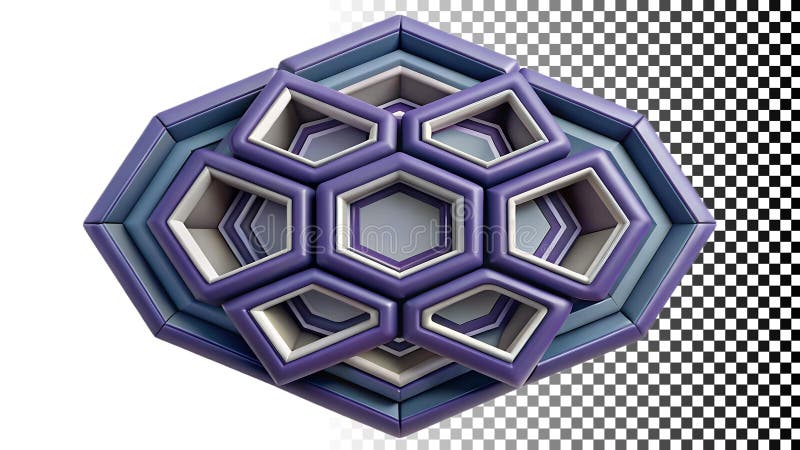 Geometric Hexagon Frame, Abstract Border, Modern Design, and Tech ...