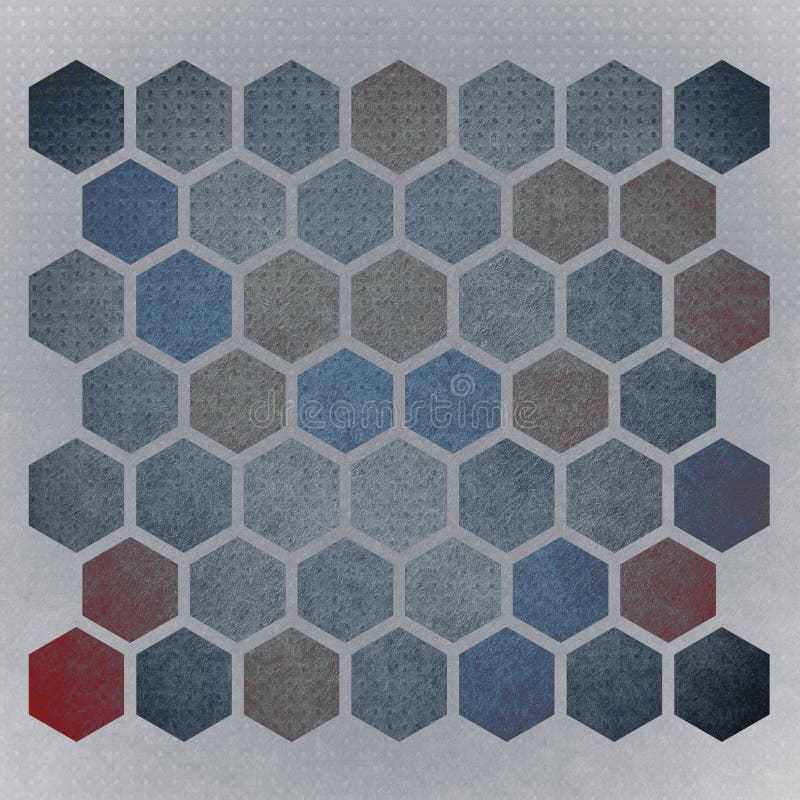 Geometric hexagon pattern stock illustration. Illustration of geometric ...
