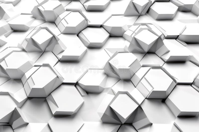 Geometric Hexagon Pattern, a Repeating Design Made Up of Hexagons ...