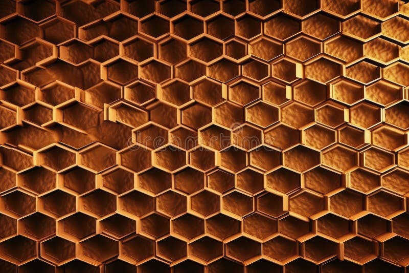 Geometric Hexagon Pattern, a Repeating Design Made Up of Hexagons ...