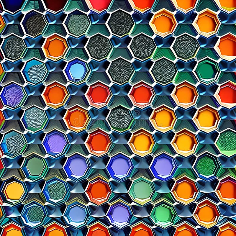 556 Geometric Hexagon Patterns: a Modern and Geometric Background ...