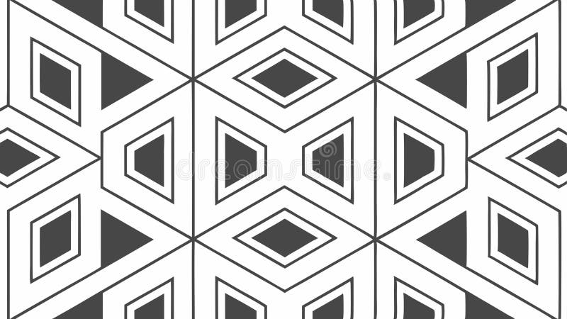 Geometric Hexagonal Line Pattern Vector, Modern Abstract Background Art, Vector Design ...