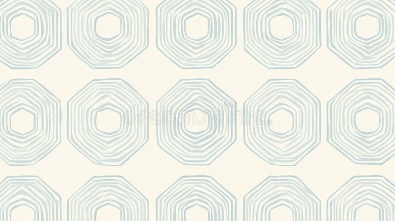 Geometric Hexagonal Pattern with Soft Pastel Tones, Featuring ...