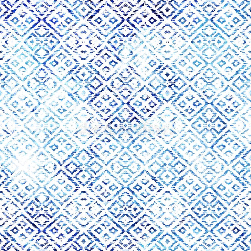 Geometric High Definition Repeat Boho Pattern Isolated on White Canvas ...