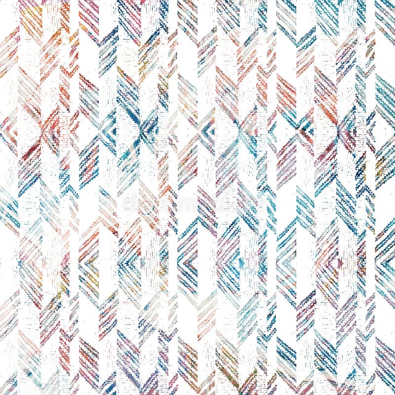 Geometric High Definition Repeat Boho Pattern Isolated on White Canvas ...