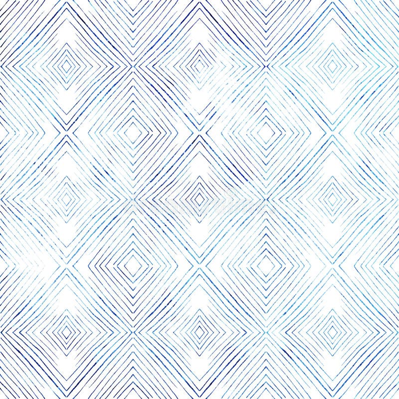 Geometric High Definition Repeat Boho Pattern Isolated on White Canvas ...