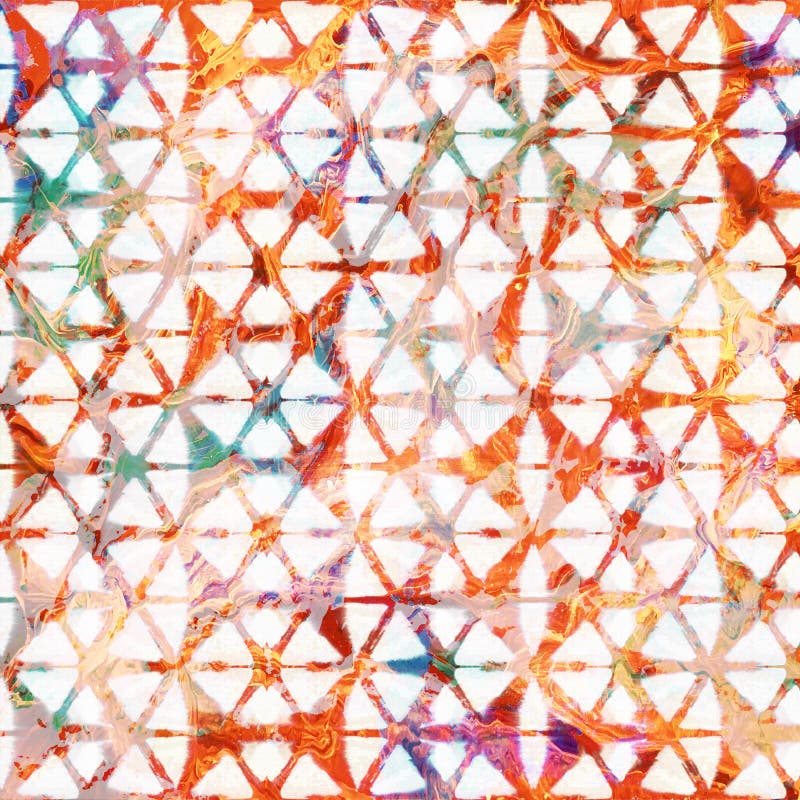 Geometric High Definition Repeat Boho Pattern Isolated on White Canvas ...