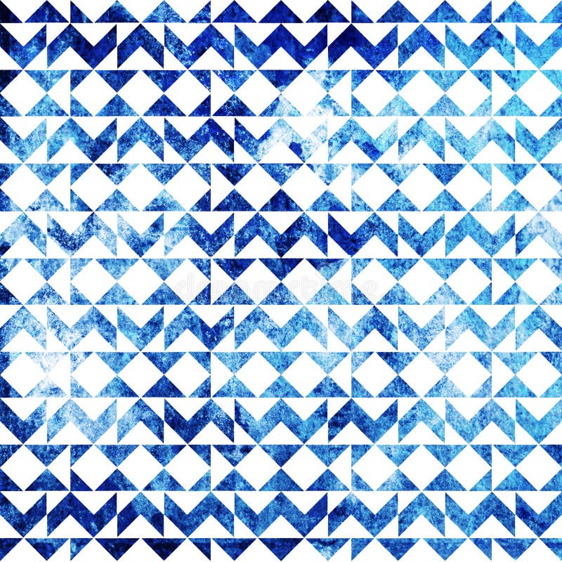 Geometric High Definition Repeat Boho Pattern Isolated on White Canvas ...