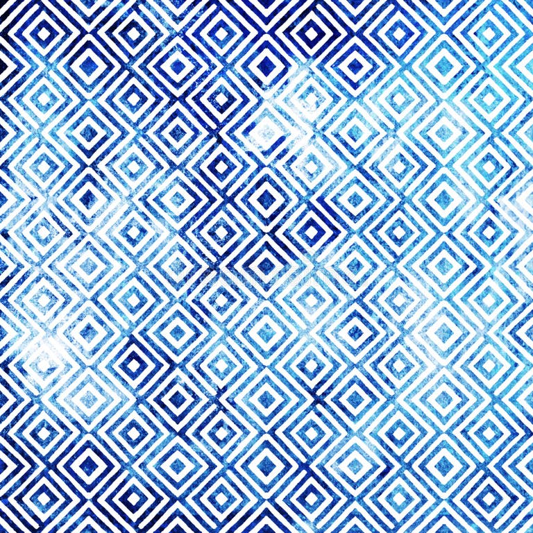 Geometric High Definition Repeat Boho Pattern Isolated on White Canvas ...