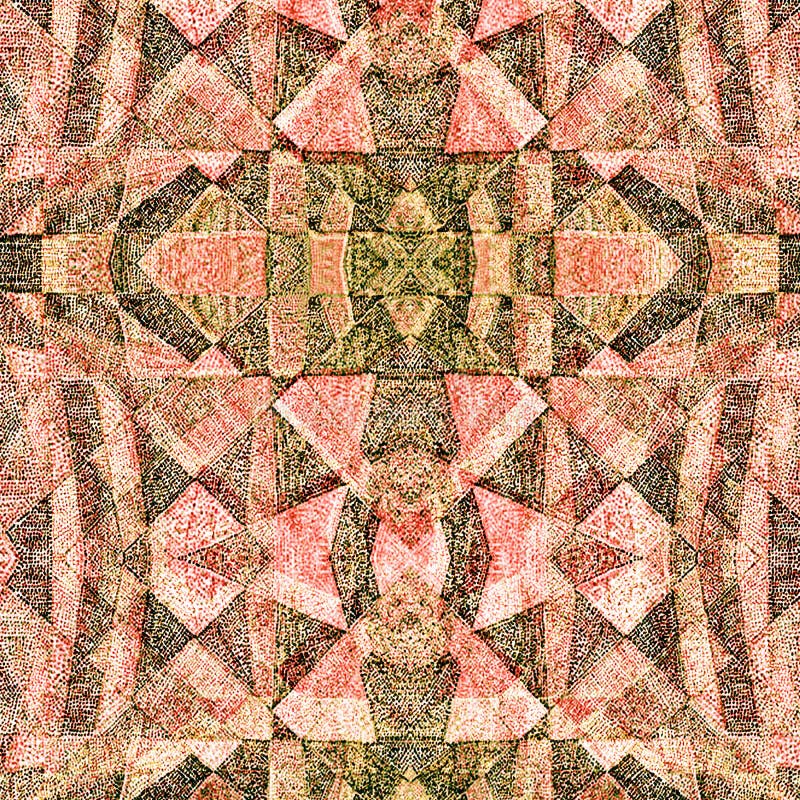 Geometric High Definition Repeat Boho Pattern Isolated on White Canvas ...