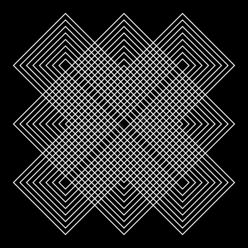 Geometric Illusions Background Stock Vector - Illustration of modern ...