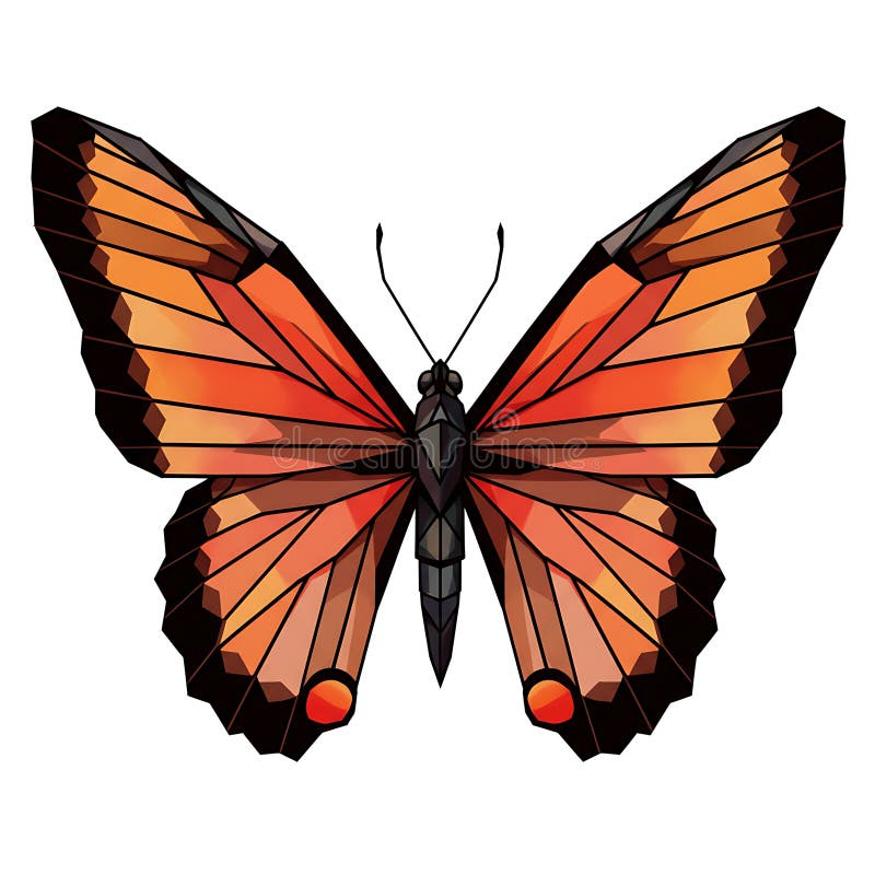 Butterfly Illustration Geometric Stock Illustrations – 9,888 Butterfly ...