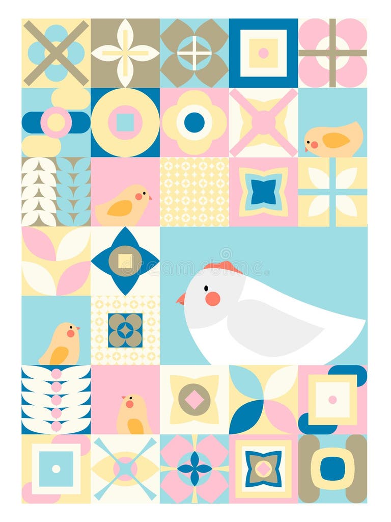 Chicken Geometry Stock Illustrations – 669 Chicken Geometry Stock ...