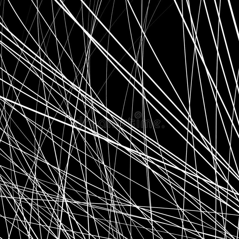 Geometric Illustrations with Random, Edgy, Irregular Lines. Dy Stock ...