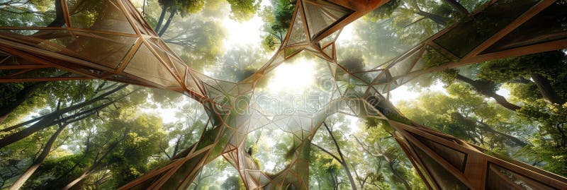 A Geometric Interpretation of a Dense Forest with Various Shapes and ...