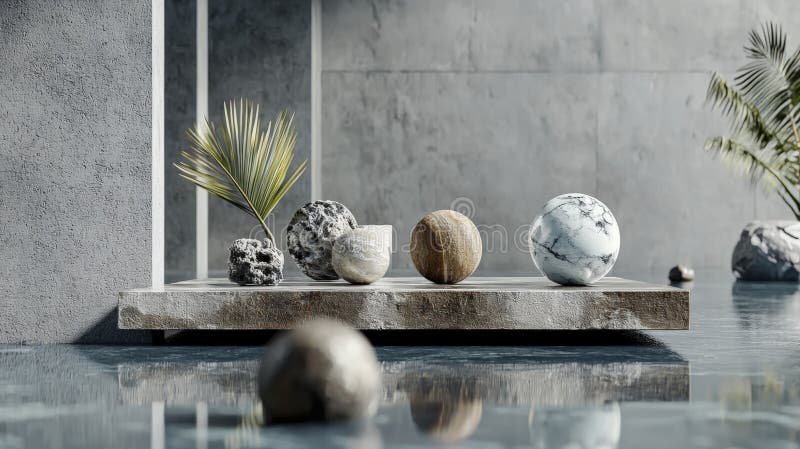 Geometric and Irregular Elements Forming a Balanced Arrangement Modern ...