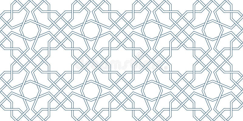 Persian Geometric Mosaic Pattern for Ramadan Card Stock Vector ...