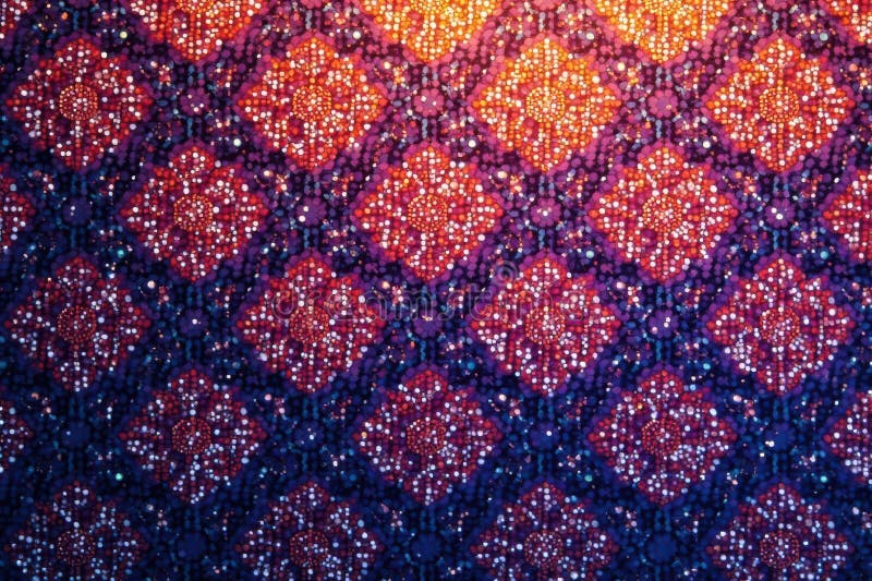 Geometric Lace Pattern, Angular Lines Creating a Complex Grid , Angle ...