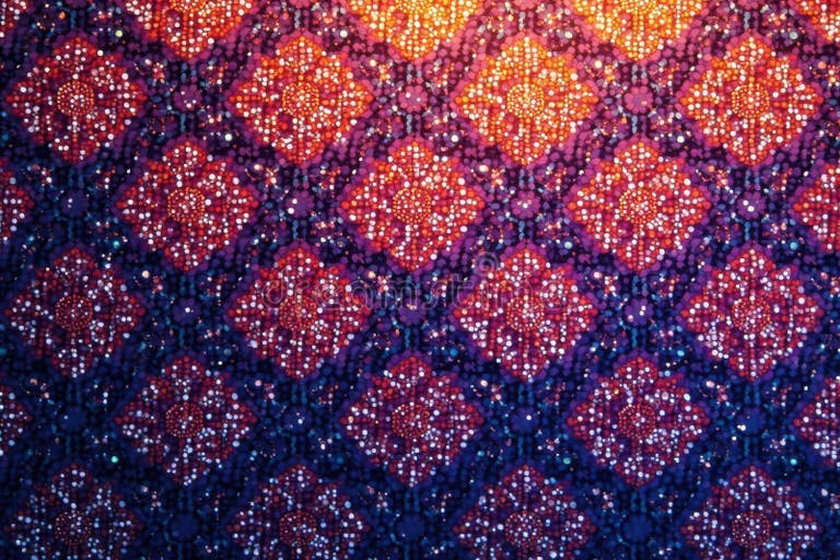 Geometric Lace Pattern, Angular Lines Creating a Complex Grid , Angle ...