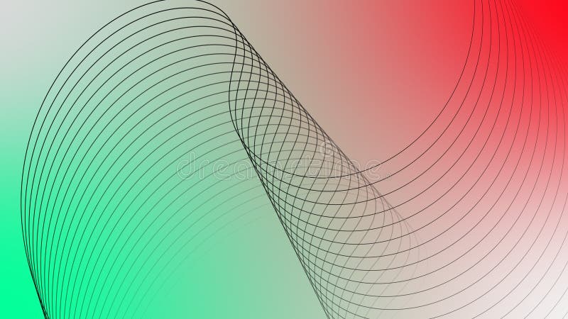Geometric Line Animation. Wave Pattern Animation. Abstract Geometric ...