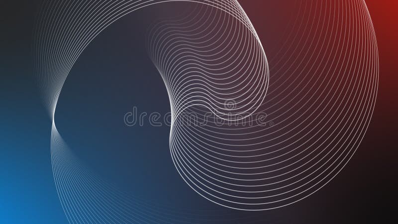 Geometric Line Animation. Wave Pattern Animation. Abstract Geometric ...
