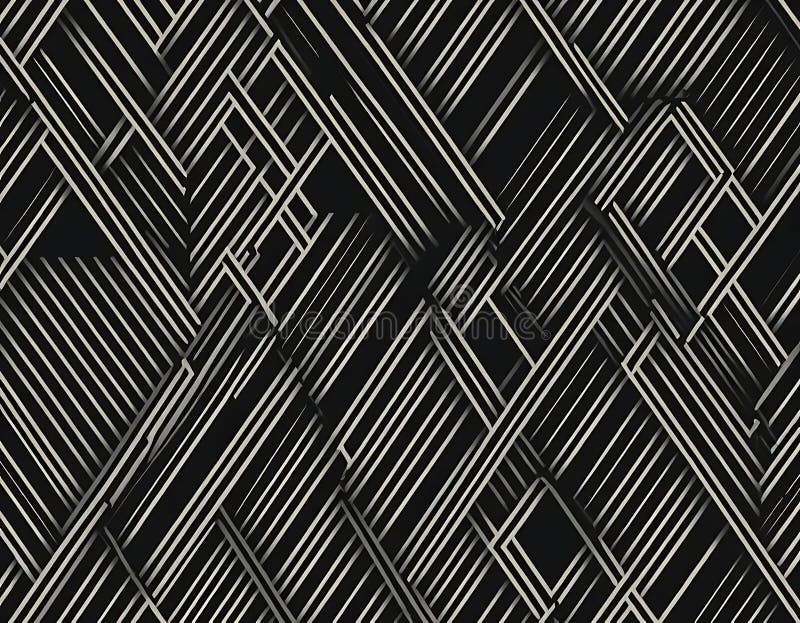 Geometric Line Pattern with Sharp Angles and Symmetry Stock ...