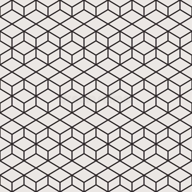 Geometric Line Pattern Vector Stock Vector - Illustration of pattern ...