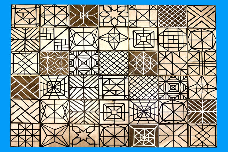 Geometric lines on floor stock image. Image of marble - 170574059