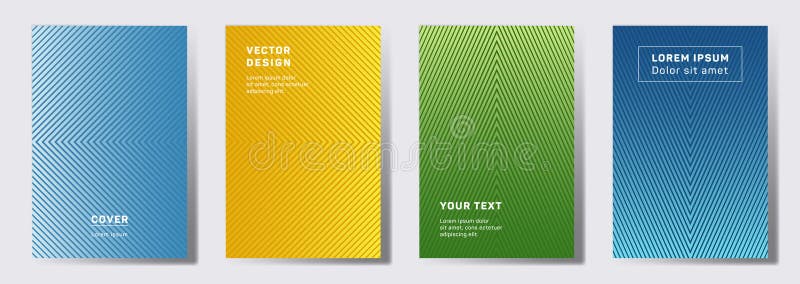 Geometric Lines Patterns with Edges, Angles. Stock Vector ...